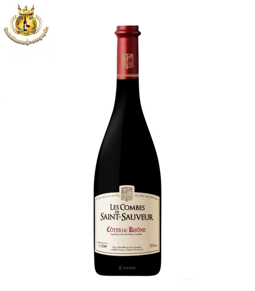 Les Combes de St Sauveur Cotes du Rhone AOC Rouge 2018 - Vanniyom Wine